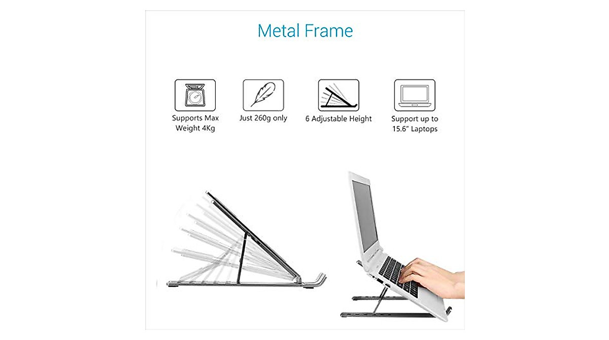 ViewSonic 27" IPS Monitor & Ergonomic Laptop Stand