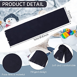 Handepo 48 Pack Winter Scarves Warm Winter Tassel Scarf Bulk Wrap Long Shawl Scarf for Women and Men Unisex (Retro Colors)