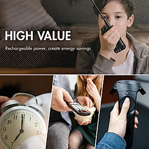 Tenergy 24 Pack 1.2V AA and AA and AAA NiMH Batteries, 12xAA and 12xAAA Batteries Ideal for Everyday Household Electronics