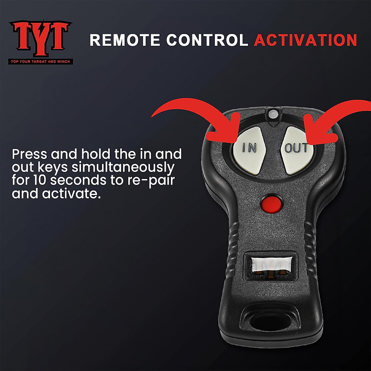 TYT T1 Series Winch 13000 lb. Advanced Load Capacity Electric Winch,12V Waterproof IP67 Electric Winch with Hawse Fairlead, Steel Cable Truck Winch with Wireless Handheld Remote and Wired Handle…