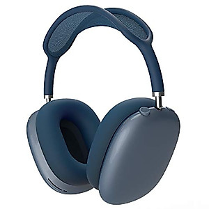 Geekria Silicone Earpad Covers Compatible with AirPod Max, Earpad Protector/Earphone Covers/Earpad Cushion/Ear Pad Covers/Headphone Covers, Easy Installation No Tool Needed (Dark Blue)