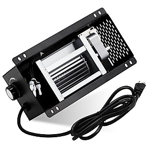 Criditpid S31105 Speed Variable Blower 110V ~ 120V for GHP Group, Monessen/Majestic (MHSC Brands), Majestic Dutchwest Windsor, CFM US Century Plate Steel Freestanding Wood Stove Fireplace Fan.