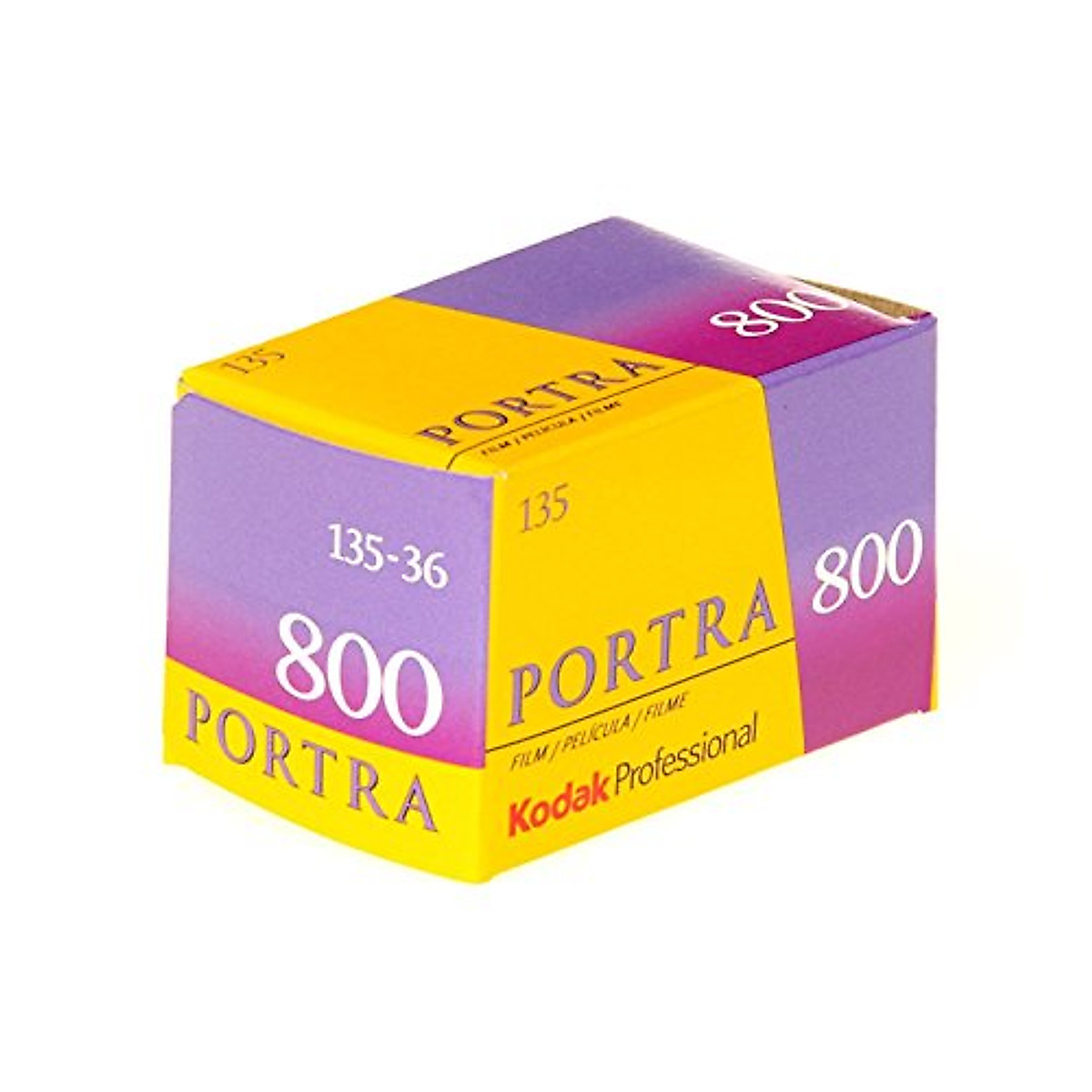Pack of 2 Kodak 145 1855 Professional Portra 800 Color Negative Film (ISO 800) 35mm 36 Exposures