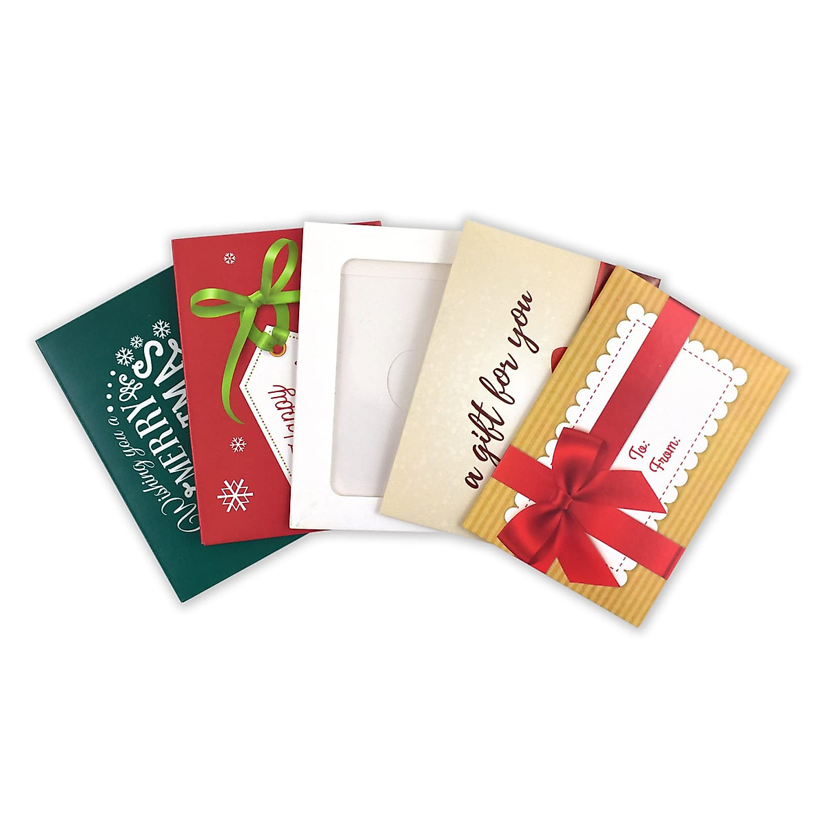 50 Guardian Giftcard Envelopes - Christmas & Holiday Variety Pack