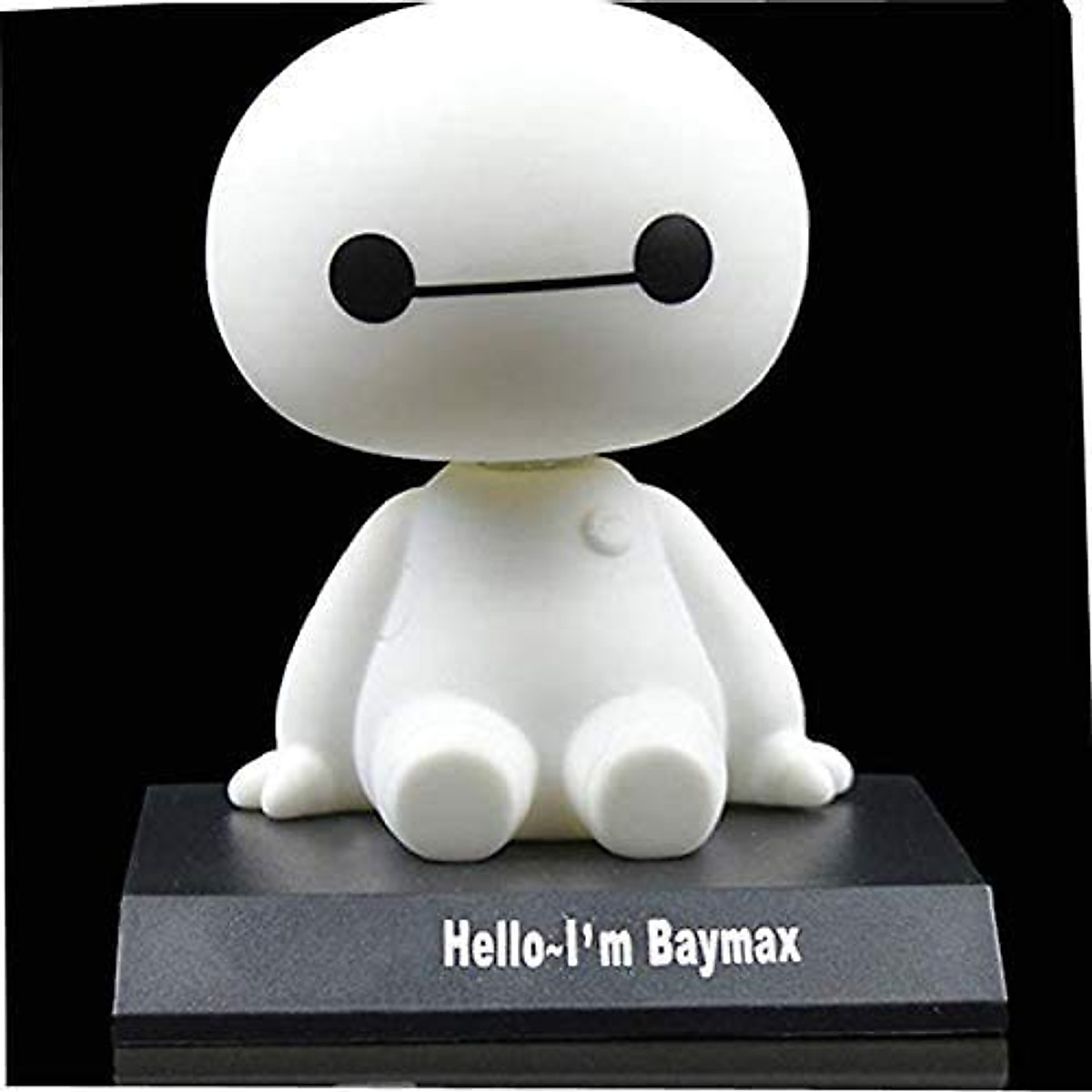 DANUC Pop Big Hero 6 Baymax Cute Cartoon Bobblehead Doll Toy Car Accessories/Dashboard Bobblehead for Car/ Interior Decoration, Bobble Head Toy Gift