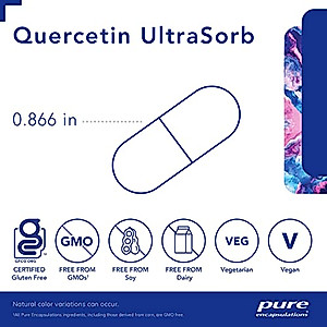 Pure Encapsulations Quercetin UltraSorb | Enhanced-Absorption Cellular, Immune, and Cardiovascular Support | 90 Capsules