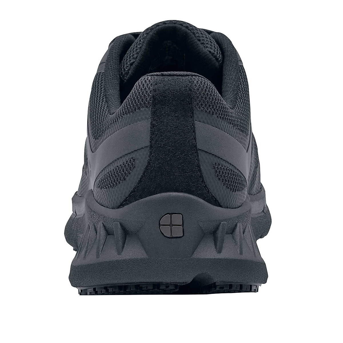 Shoes for Crews Vitality II, Women's Slip Resistant Food Service Work Sneakers, Black, 8 Wide US