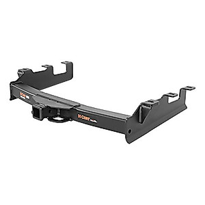 CURT 15302 Xtra Duty Class 5 Trailer Hitch, 2-In Receiver, Compatible with Select Chevrolet Silverado, GMC Sierra 2500, 6-Foot Bed , Black