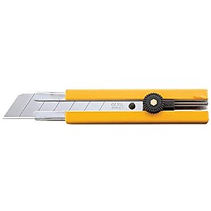 OLFA 5006 H-1 25mm Rubber Inset Grip EHD Utility Knife