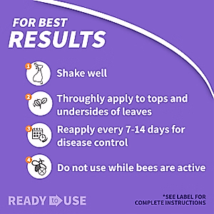 Bonide Rose Shield Spray, 64 oz Ready-to-Use, Insect and Disease Protection for Roses, Flowers and Ornamentals