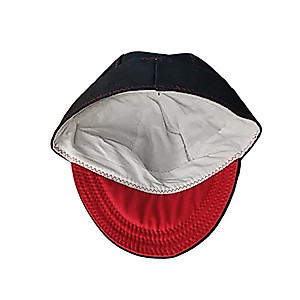 AP Light Weight Cotton Durable Black Canvas Welder Welding Cap Protective Caps (as1, Numeric, Numeric_8, 8)