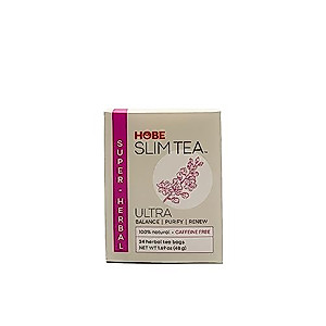 Ultra Slim Tea, Super Herbal, Tea Bags, 24 Count Box