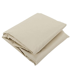 ANGGREK 3 seat Swing Canopy Replacement top Porch Swings Outdoor Three for Seater Cover 2 ox Cloth Person Patio Chair 4x6 74 12 Width 76inx45in aosom Canopies Two to Frame Parts (Beige)