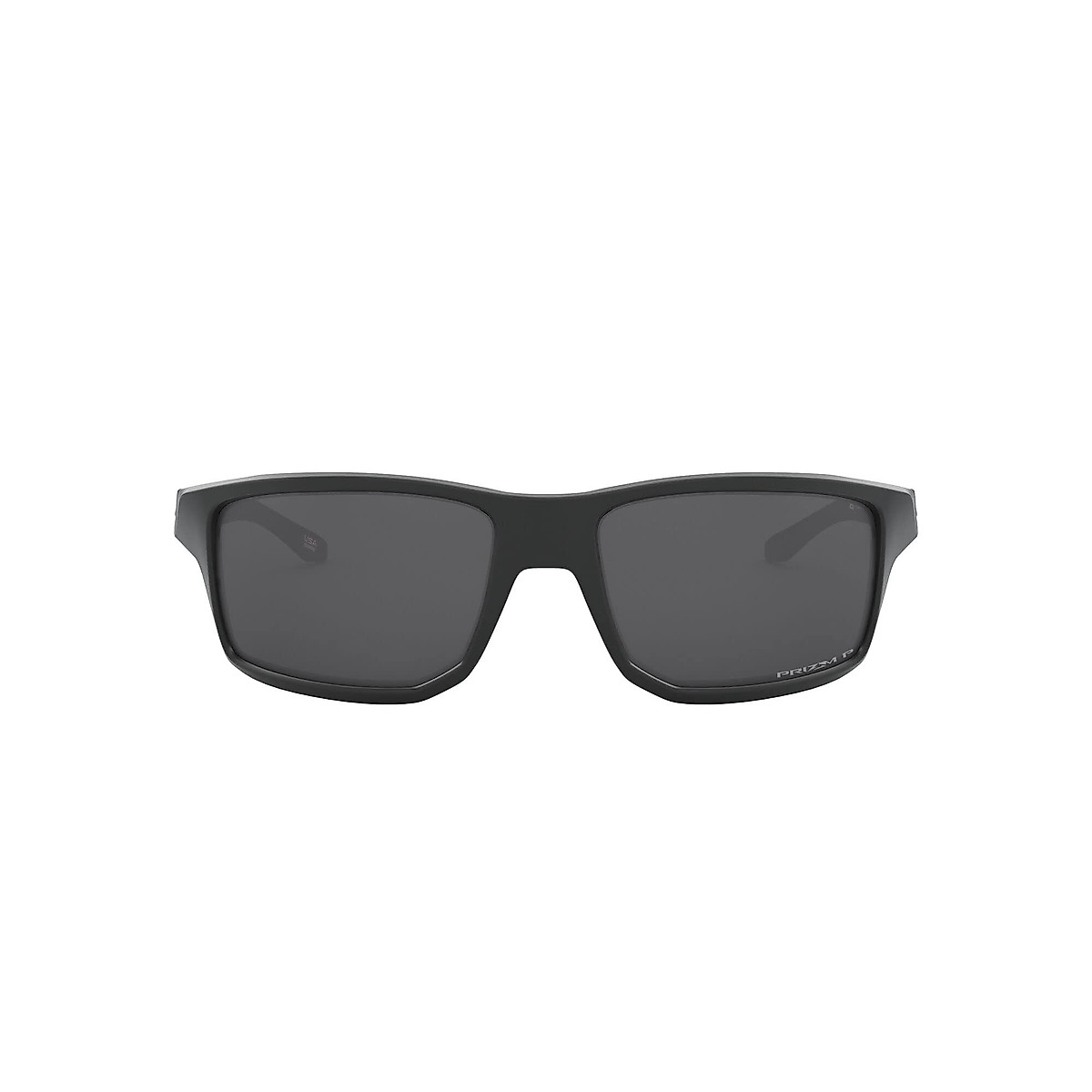 Oakley Men's OO9449 Gibston Square Sunglasses, Matte Black/Prizm Black Polarized, 60 mm