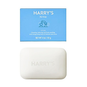 Harry's Deodorant Stick (Stone Scent) - 2.5 oz and Harry's Bar Soap (Stone Scent) 4 oz - Bundle