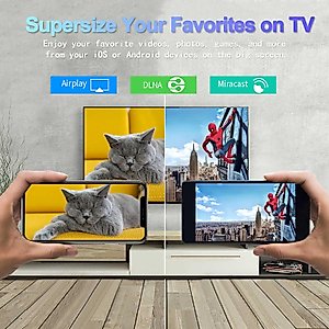 T95Z Plus Android TV Box 12.0 | 4GB RAM 32GB ROM | WiFi6 | 6K 3D HDR10+ | Bluetooth 5.0 | Android Box with Keyboard Remote | Dual Band 2.4GHz/5.8GHz | Smart TV Box 2024