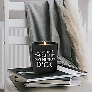 Anniversary Birthday Gifts for Him, Husband, Boyfriend, Her, Girlfriend Wife, Couple - Boyfriend Gifts, Girlfriend Gifts, Husband Gifts, Wife Gifts - I Love You Naughty Gifts for Him, Her - Candle