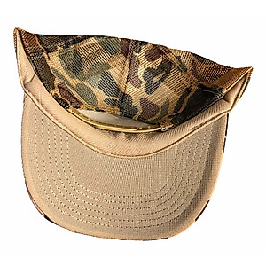 Big Rack Hunter Trucker Hat, Hunting Camo Ballcap with Breathable Mesh Back, Adjustable Strap, Funny Camouflage Snapback for Men