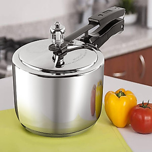 Vinod 3L Stainless Steel Inner Lid Sandwich Bottom Pressure Cooker, 3-Liter