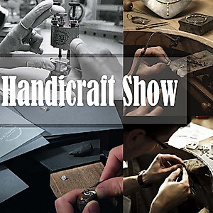 Flosy Vintage Turquoise Finger Rings Set Flower Ring Stackable Joint Midi Knuckle Ring Jewelry for Women and Girls (Silver 5)