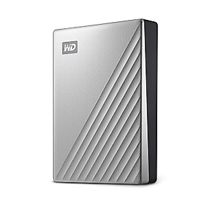 Western Digital 5TB My Passport Ultra for Mac Silver Portable External Hard Drive HDD, USB-C and USB 3.1 Compatible - Western DigitalBPMV0050BSL-WESN