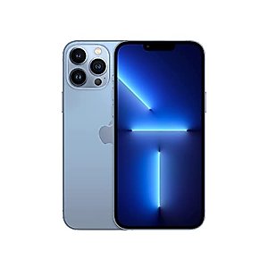 iPhone 13 Pro Max, 256GB, Sierra Blue - Unlocked (Renewed)