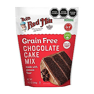 Bob's Red Mill Grain Free Chocolate Cake Mix 10.5 oz Pkg