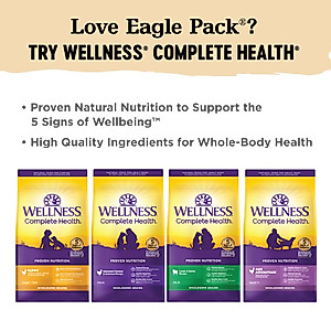 Eagle Pack Natural Dry Dog Food, Lamb & Rice, 30-Pound Bag