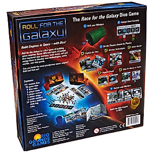 Rio Grande Games Roll for The Galaxy Board Game