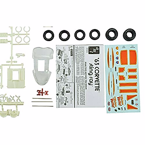 AMT/Premium Hobbies 1963 Corvette Sting Ray 1:25 Plastic Model Car Kit CP7728