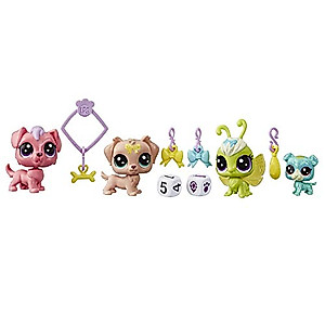 Littlest Pet Shop Lucky Pets Fortune Crew Surprise Pet Toy, 150+ to Collect, Ages 4 & Up