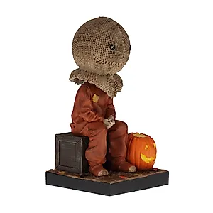 Royal Bobbles Trick 'R Treat Sam Sitting Collectible Bobblehead Statue