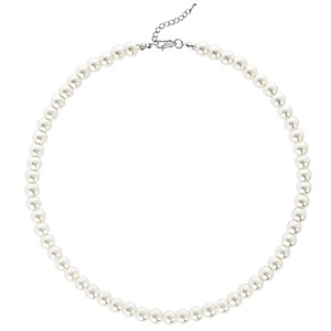 BABEYOND Round Imitation Pearl Necklace Wedding Pearl Necklace for Brides (Diameter of Pearl 8mm)