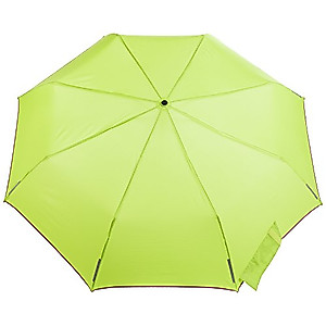 totes Trx Auto Open and Close Titan XL Umbrella, Apple Green/Strawberry Trim, One Size