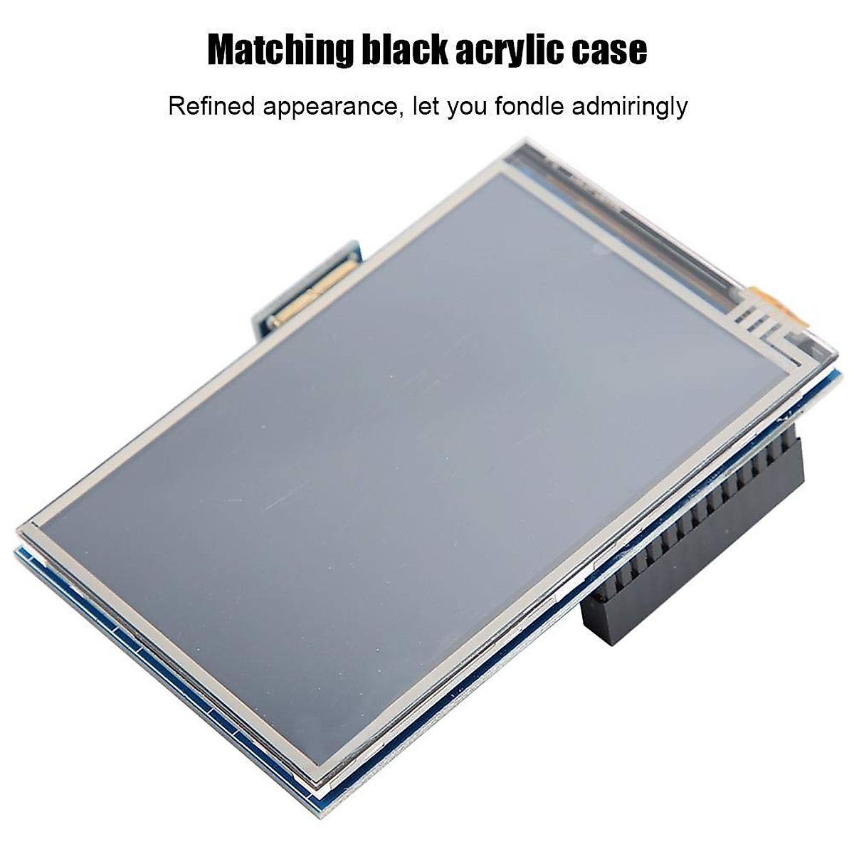 Tosuny Gaming Monitor, Portable Monitor 3.5 inch 1080P IPS Wide Viewing Angle LCD Touch Screen Display HDMI Monitor for Raspberry Pi 4B