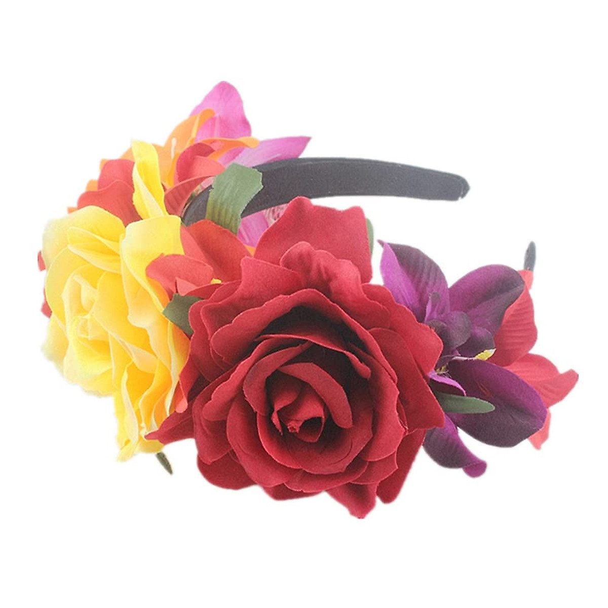 ericotry Flower Headband Rose Flower Headpiece Hair Accessories