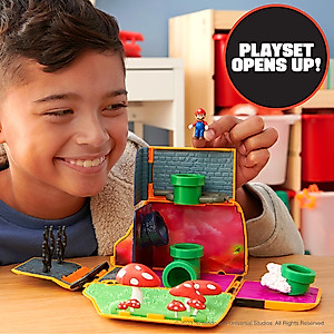 THE SUPER MARIO BROS. MOVIE – Van Playset with 1.25” Mini Mario Figure