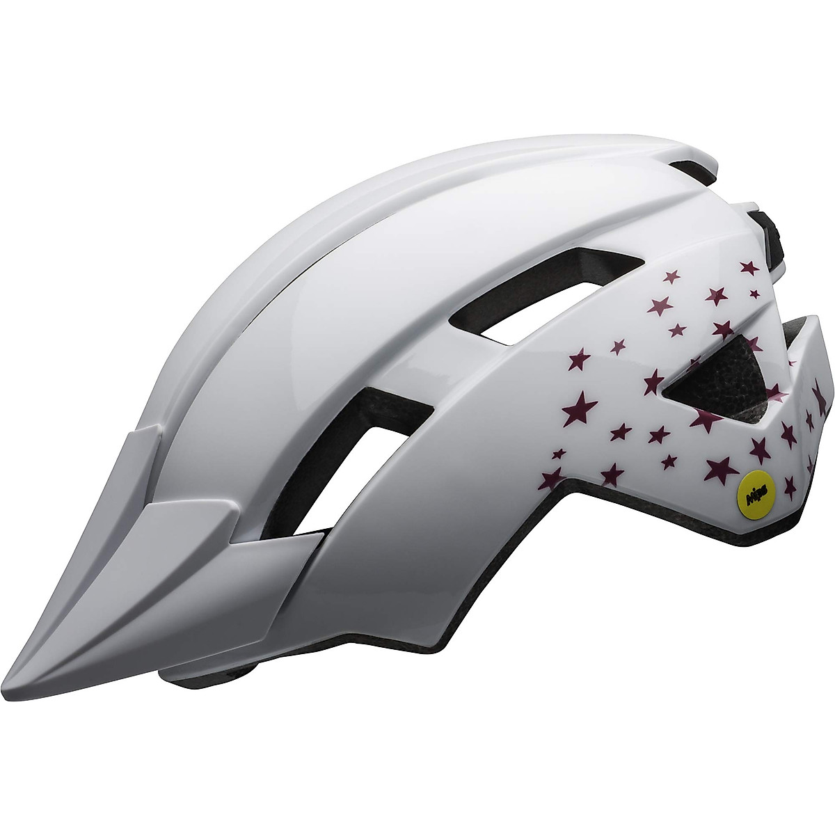 Bell Sidetrack II MIPS Youth Youth Bike Helmet - Stars Gloss White (2022), Universal Youth (50-57 cm)