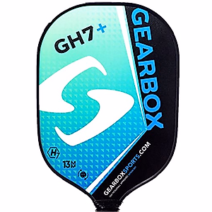 Gearbox GH7+ Pickleball Paddle, Blue/Green