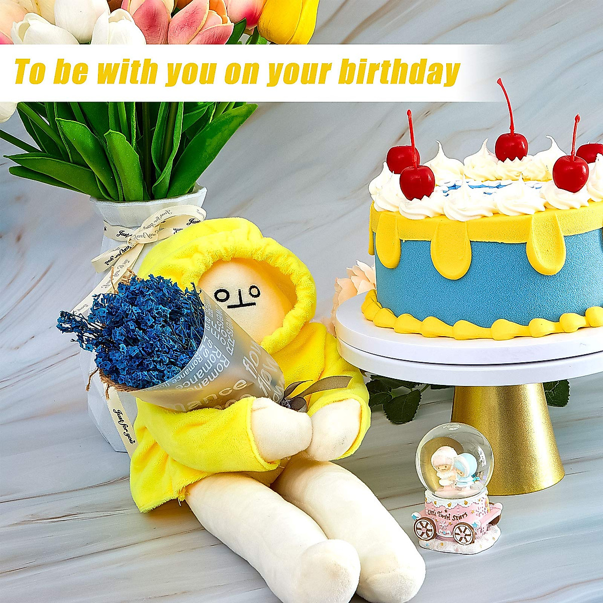 Skylety Banana Doll Man Plush Banana Toy Man with Magnet Changeable Plush Pillow Toy Man Doll Decompression Toy Stuffed Doll Toy Present for Boys Girls Birthday Party Festivals (16 Inch)