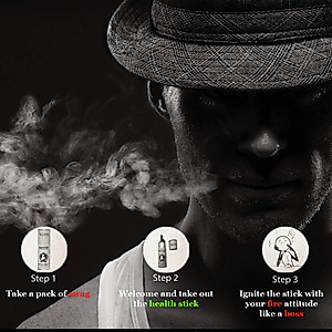 Herbal Cigarette 100% no Tobacco 10/Pack (Clove)