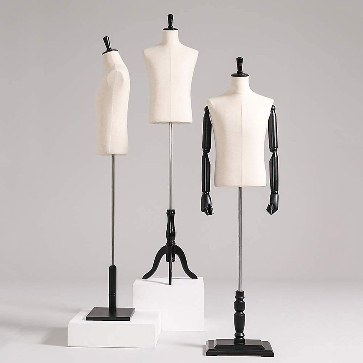Tailors Dummy Male Mannequin Torso with Trousers Rack Shoes Holder |for Clothing Shirt Form Display Dressmakers Mannequin Dressmakers Dummy