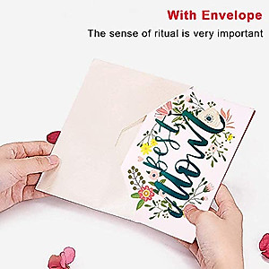 Mothers Day Card From Daughter Son, Mothers Day Pop Up Card With Envelopes, Happy Funny Mothers Day Card, Mothers Day Gifts, Birthday Card, Thanksgiving Cards, Thank You card.