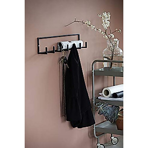 House Doctor Coathanger Rack, Black, 60 x 12 cm