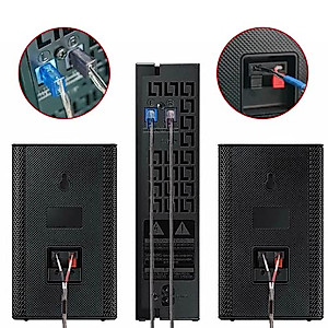 Speaker Cables/Wires AH81-02137A fit for Samsung Sound System Rear Speakers SWA6000 SWA-8000 SWA-8500S SWA-8500S/ZA SWA-9000S/ZA SWA-9100S/ZA