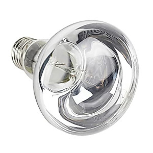 4-Pack 75W R80 Pet Heating Lamp Warm Yellow Light Basking Heat Spot Lamp 110V E26/E27 for Turtle Aquarium Aquatic Reptile Lizard, 4-Pack Heat Emitter Reptile Heat Lamp