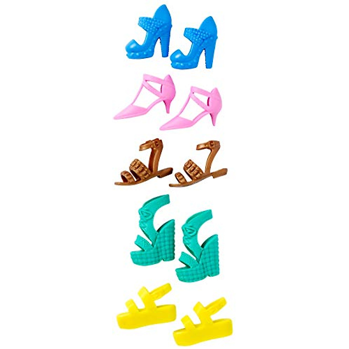 Barbie Accessories Curvy & Tall Doll Shoe Pack