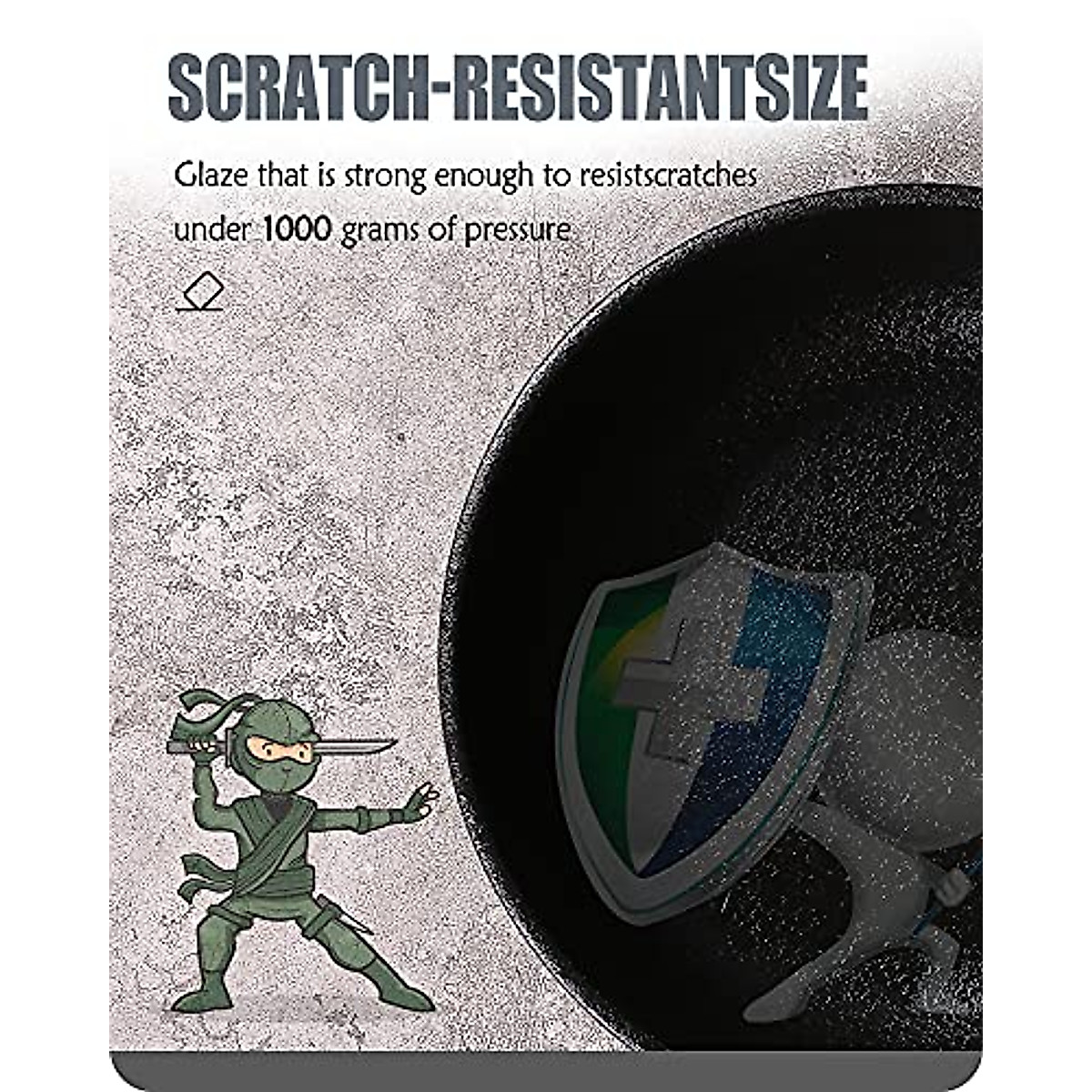 Lareina Pasta Bowls, Ceramic Salad Bowl, Large Serving Bowls, Wide and Shallow, Microwave and Dishwasher Safe, Chip and Scratch Resistant, 35 Ounce - Set of 4 (Cast Iron Black)