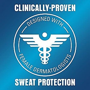 Secret Clinical Strength Antiperspirant and Deodorant for Women, Invisible Solid, 72hr Sweat Protection, PH Balancing Minerals, Completely Clean Scent, 2.6 oz