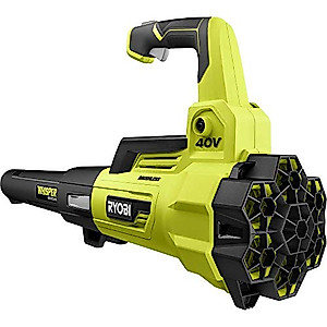 RYOBI 40-Volt Bare Tool Lithium-Ion Brushless Cordless Variable-Speed 125 MPH 550 CFM Jet Fan Leaf Blower GEN4 (Tool-Only) (Renewed)